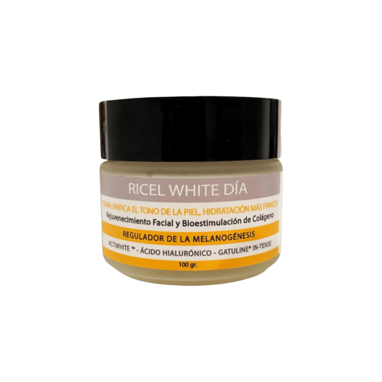 Ricel White Día -Unifica el tono, rellena arrugas, redefine el ovalo ...