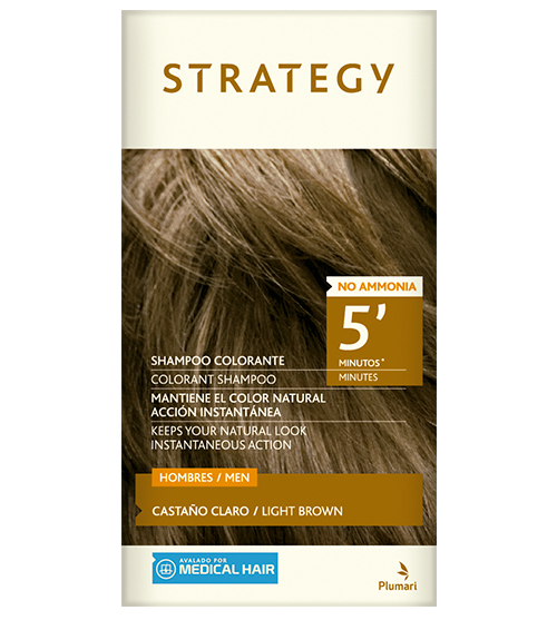 Shampoo Colorante Strategy Castaño Claro - Anis Tienda
